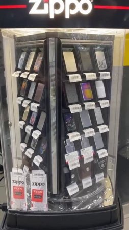 Большой выбор оригинальных зажигалок Zippo