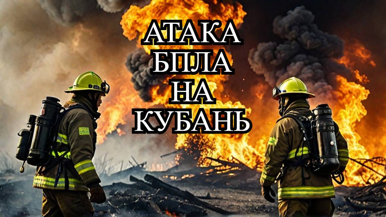 Пожар на Кубани после атаки БПЛА: все подробности