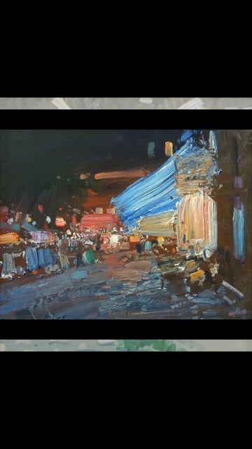 Paris on the Paintings by Bato Dugarzhapov Paris dans les peintures de Bato Dugarzhapov #notreDame