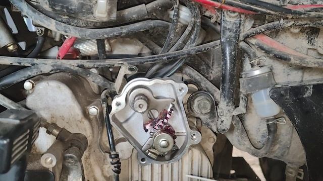 Ремонт переключения передач квадроцикла CF-500