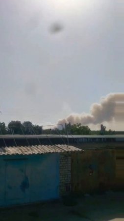 Взрывы рядом с Запорожской АЭС