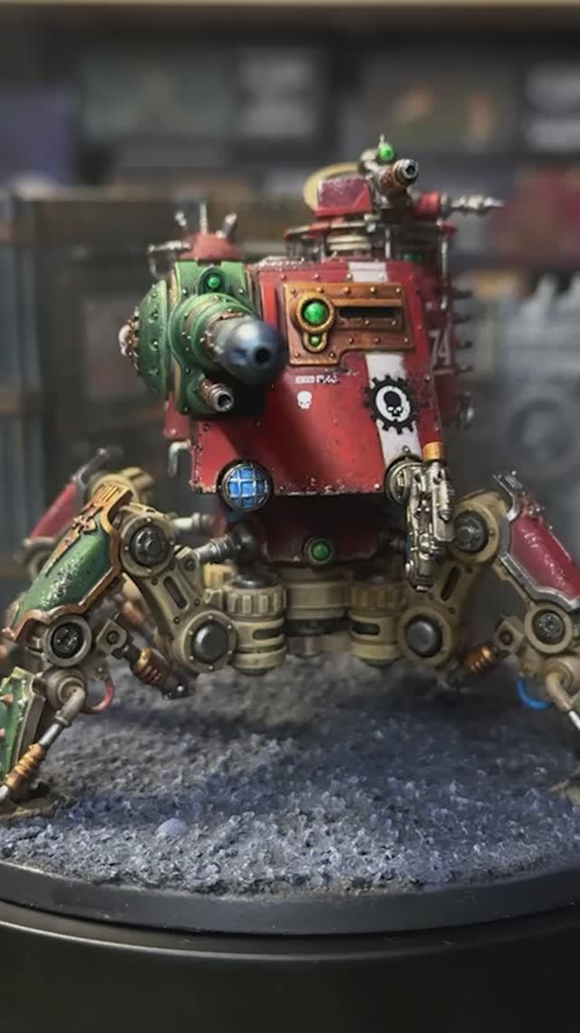 warhammer40k ⚙️ Onager Dunecrawler mechanicus ⚙️