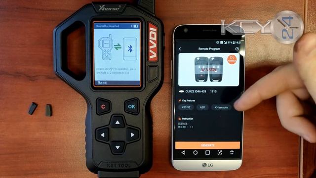 VVDI Key tool - mobile bluetooth application