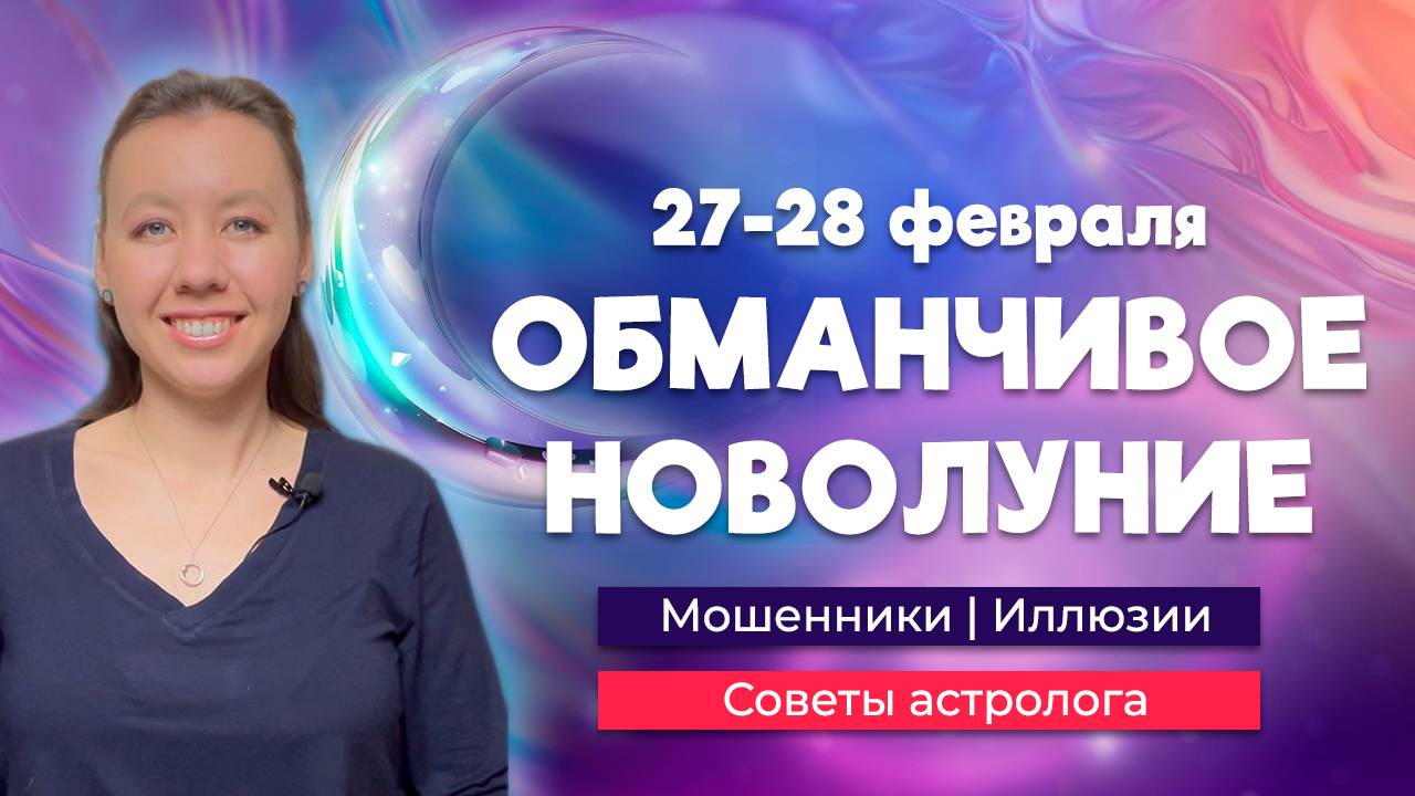 ОБМАНЫ В НОВОЛУНИЕ | Мошенники, иллюзии и дезориентация! На что опереться?
