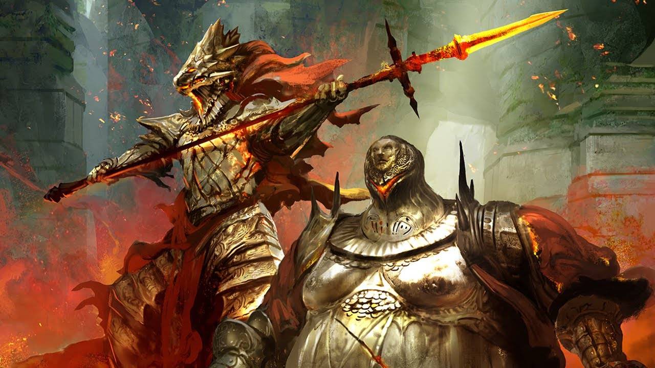 Dark Souls Remastered - Орнстейн Драконоборец/Палач смоуг