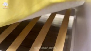 Детская кровать с мягкой обивкой "Гармония"