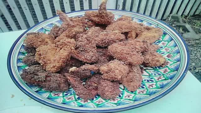 Готовим в казане..Крылышки KFC/
