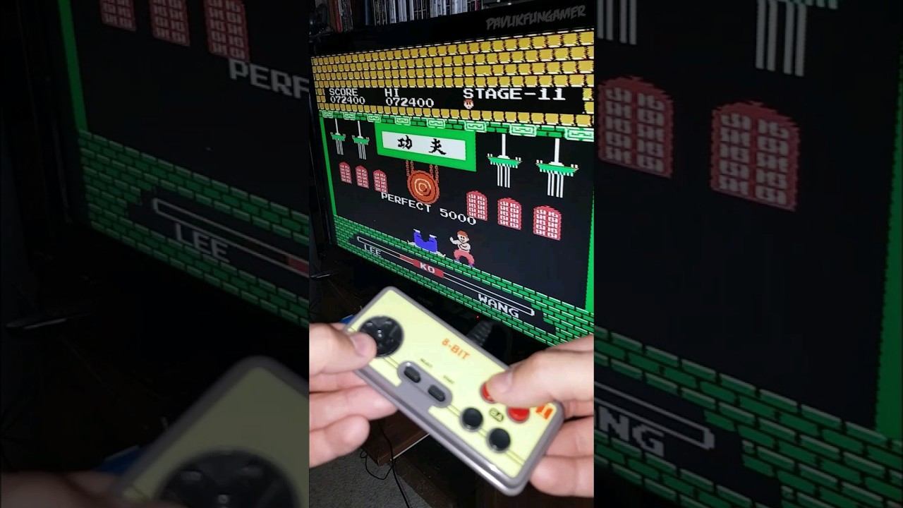 Kung Fu на денди пройти одним ударом #nes #dendy #8bit #16bit #sega #retro #денди #retro