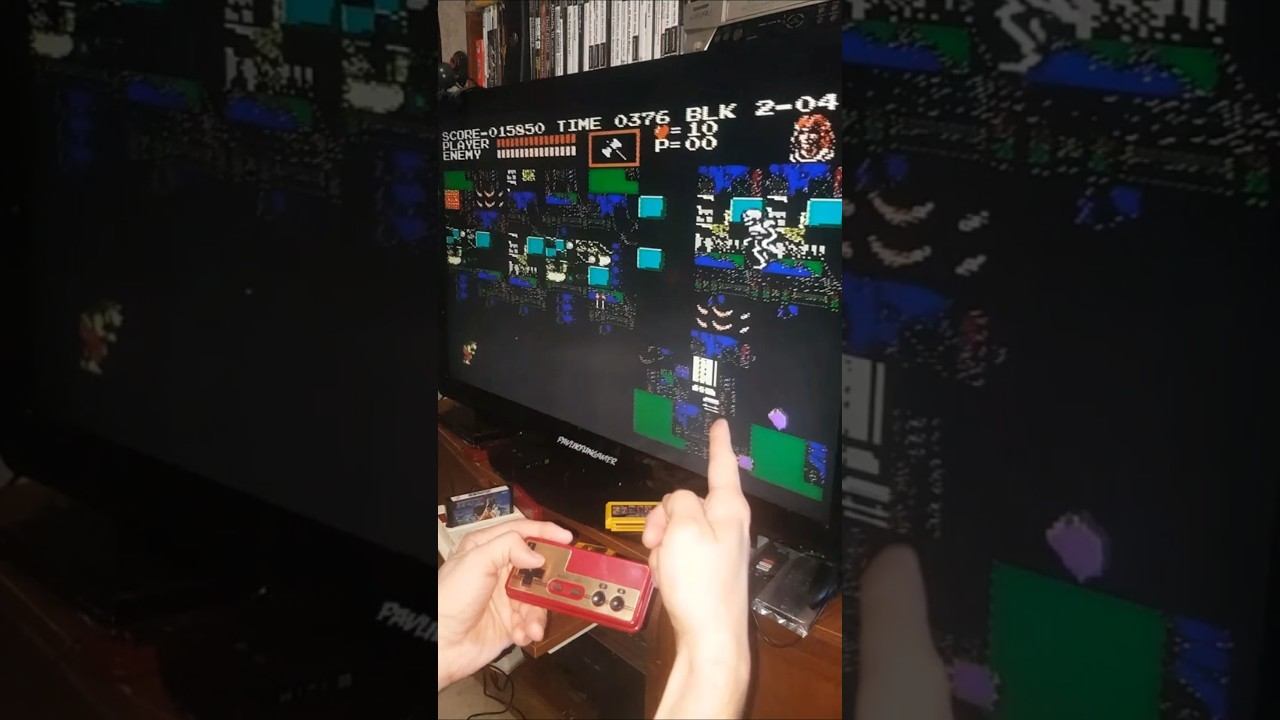 Castlevania невидимая лестница в иной мир #dendy #денди #nes  #retro #sega #8bit #игры #games #сега