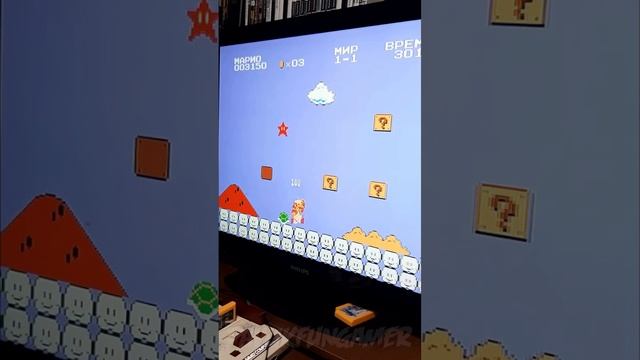 Как менять Марио по своему желанию  #shotrs #dendy #марио #8bit #игры #ретро #денди #nintendo