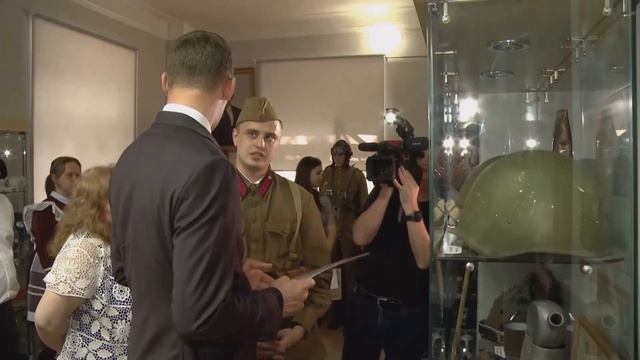 Военно-исторический центр «Ступени памяти» посетил губернатор Хабаровского края (Губерния)