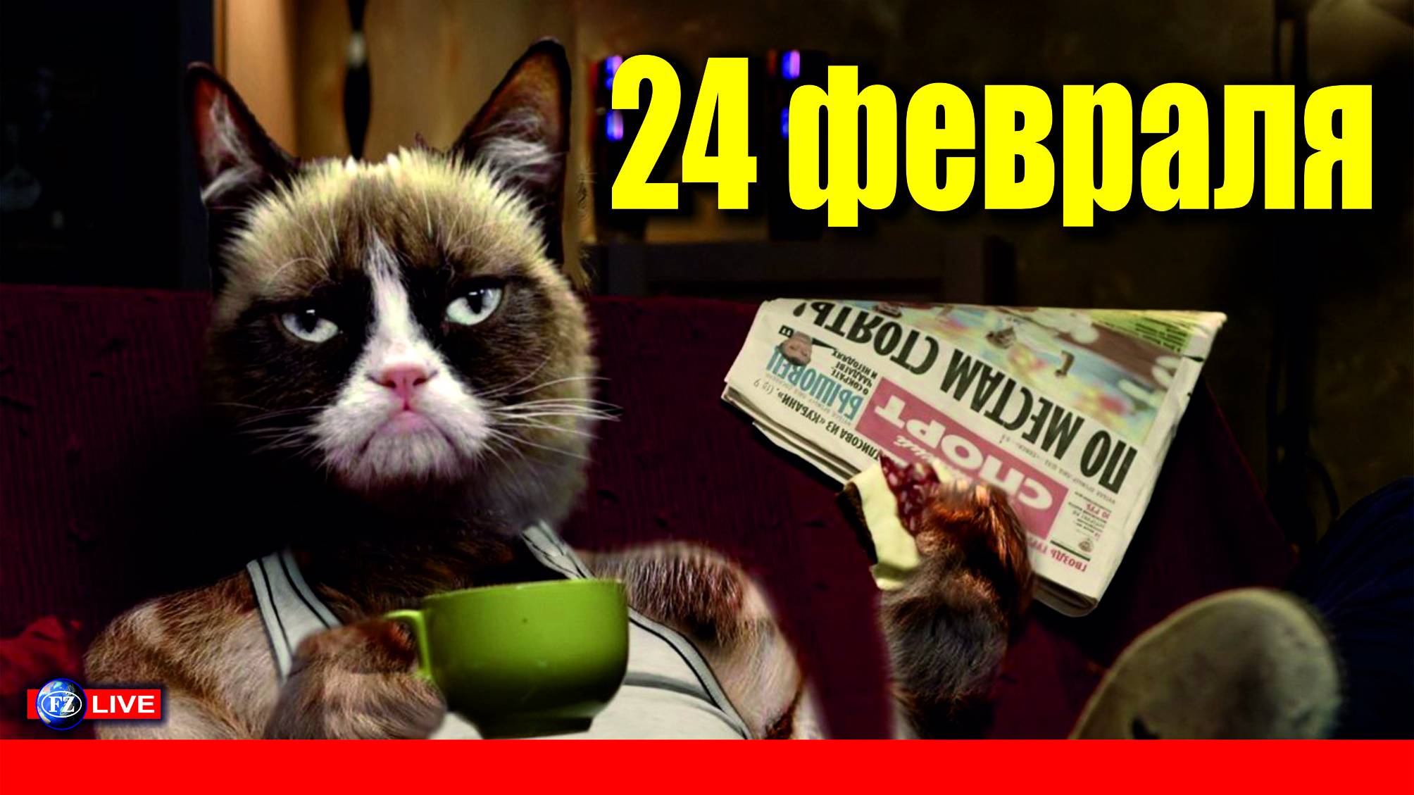 24 ФЕВРАЛЯ - ВОТ ТАКОЙ ДЕНЁК!
