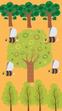 Honey Bee kids honey bee videos #honeybees #honeybee #shorts #poems