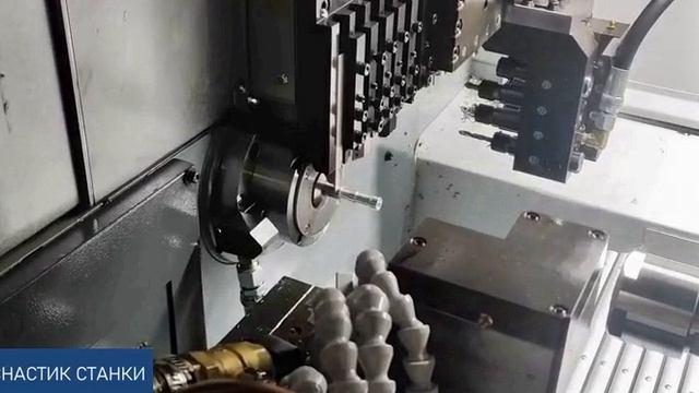 Токарный автомат продольного точения швейцарского типа TC386