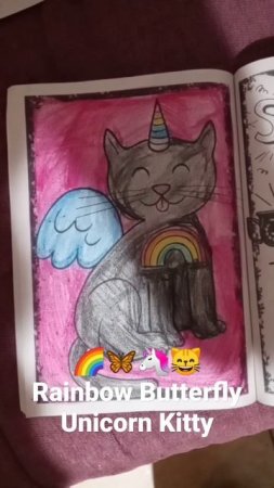 🌈 Rainbow Butterfly🦋Unicorn 🦄 Kitty😸