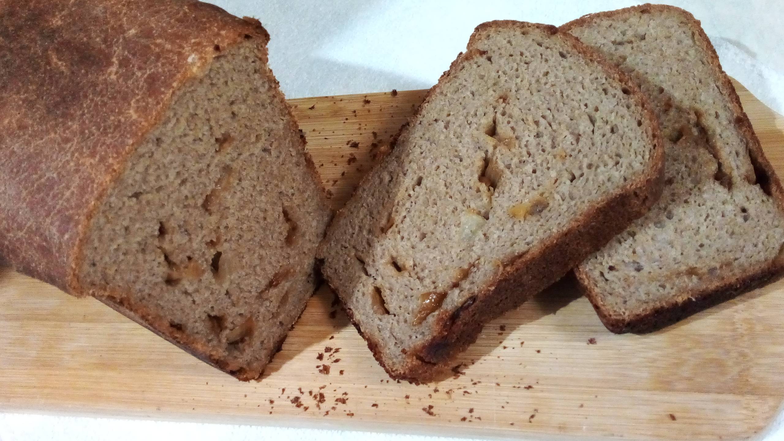 16. Ржано-пшеничный хлеб🍞 с жаренным луком/ Хлеб на ржаной закваске💖