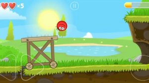 Red Ball 4  1 серия 5 уровней
