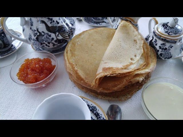 ✅СУПЕР ВКУСНЫЕ БЛИНЫ НА СЫВОРОТКЕ.