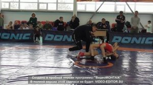 Соревнования по вольной борьбе. Юноши