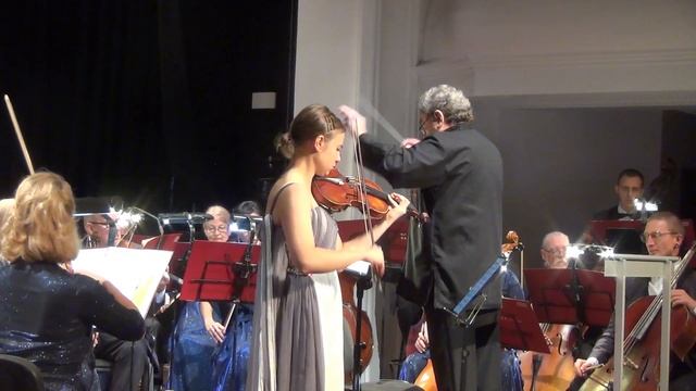 E. W. Korngold. Concierto para violin. E.Fedyukova
