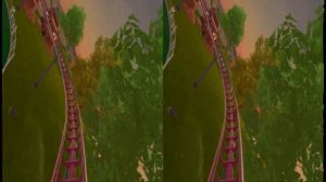 Американские горки 3D VR  4K