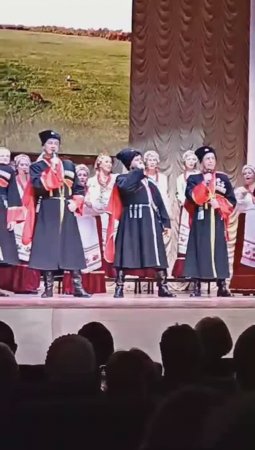 Народный казачий хор г. Анапы - "Ой, при лужку, при лужке" (отрывок, 02.02.2025)