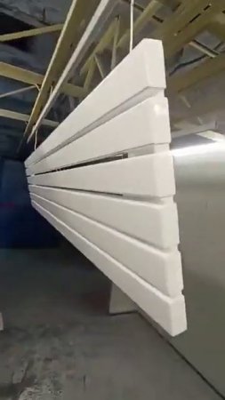 Радиатор 2000*410, профиль 60*30, боковое подключение, сборка плоскостью