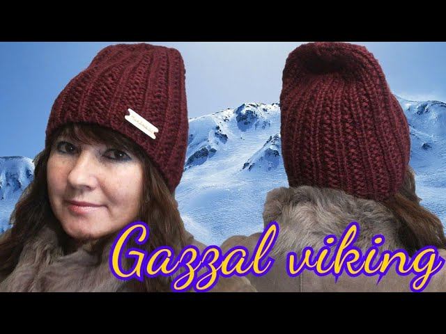 ШАПКА ЖЕНСКАЯ ЗА 3 ЧАСА Gazzal Viking