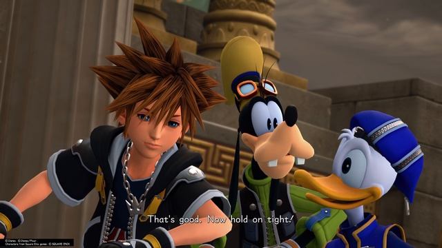 kingdom hearts III катсцены, мы - герои