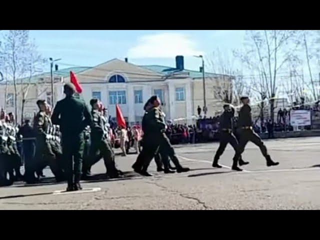 Борзя парад 9 мая 2021