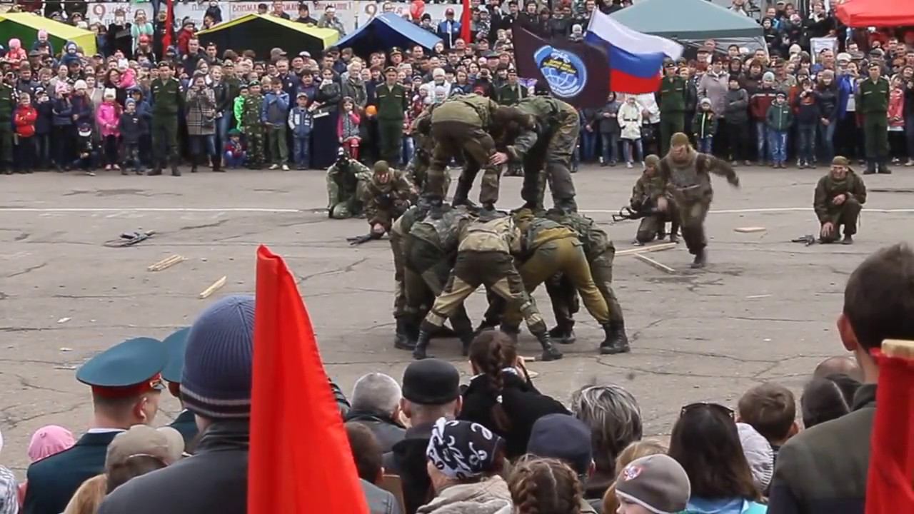 Выступление разведроты. Самые крутые моменты