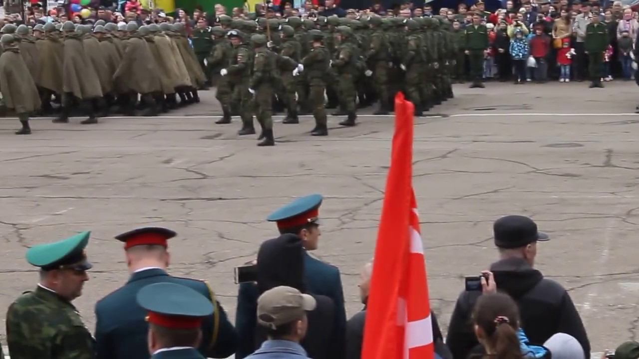 Парад Победы Борзя 2017