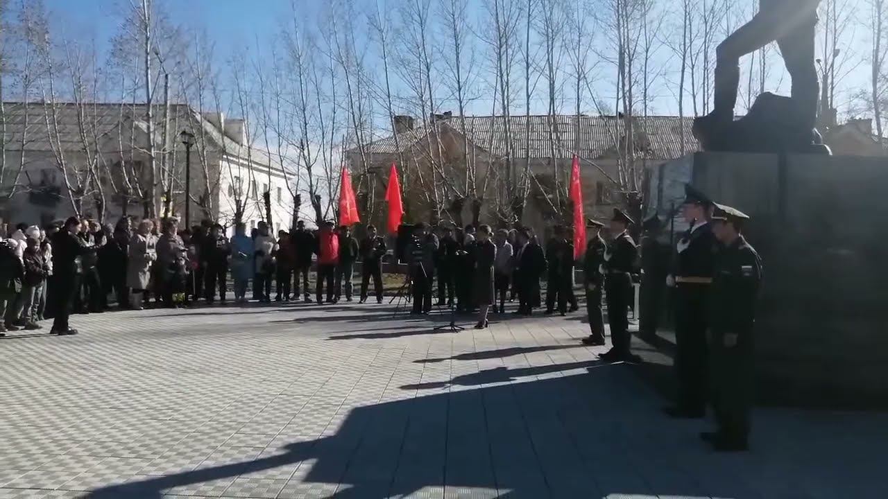 Борзя, митинг в парке Матросова 9 мая 2021 г.