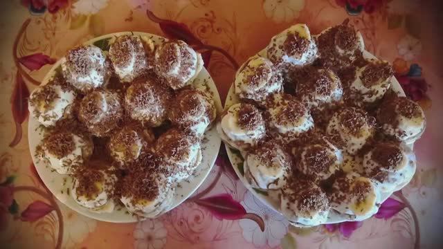 Домашние пирожные "Королевские презентики",тают во рту.