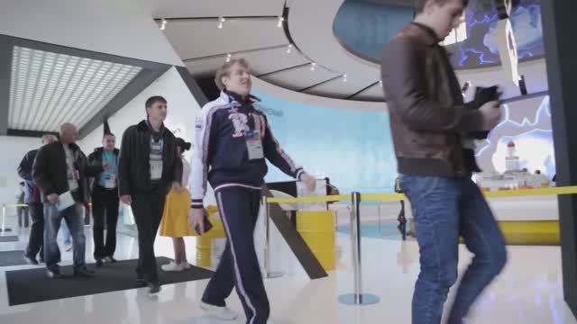 Олимпийский Павильон. Роснефть. Сочи - 2014