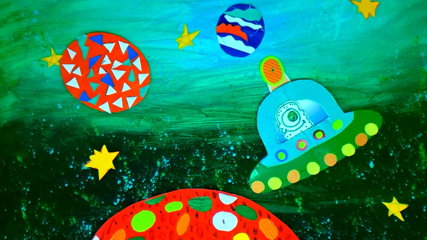 Мультфильм ''Встреча во вселенной'' Быстрова Варвара, Мультстудия "Пионер", г. Елец 04.24г