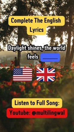 Learn English with music. Time #shorts