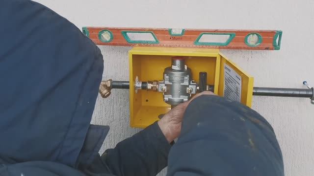 Монтаж газопровода в с. Ягуново 12.11.24
