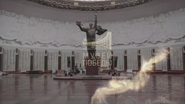 Экспозиция "Подвиг Народа" в Музее Победы на Поклонной горе.