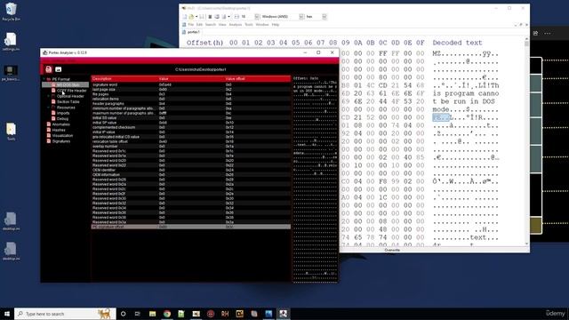 6. Portable Executable format 4 Lab PE 1 MS DOS stub, COFF file header, timestamps and REPRO builds