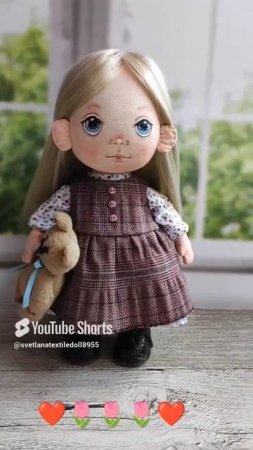 Малышка ищет мамочку❤#кукла#подарок#ручная_работа#текстиль