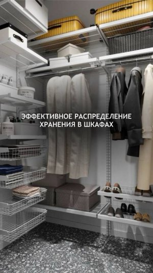Эффективное распределение мест в глубоких шкафах
