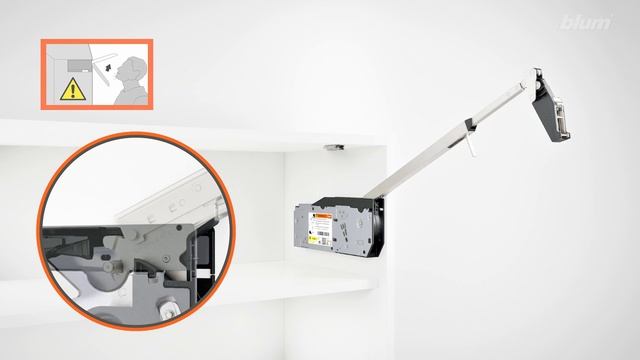 AVENTOS HF top – телескопический рычаг