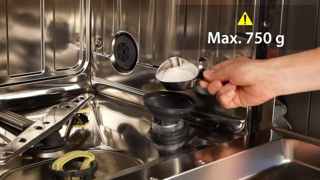 Индикатор наличия соли в посудомойках ASKO