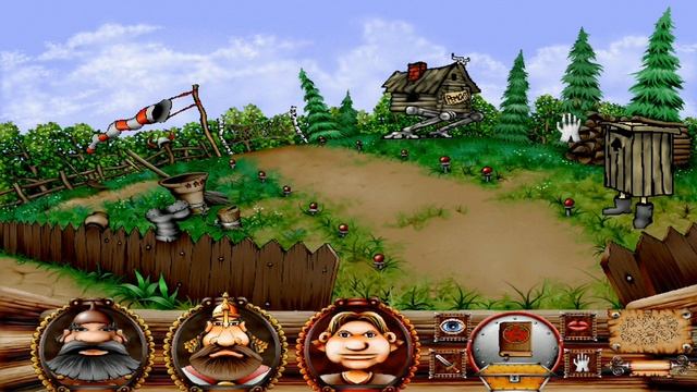 (18+)Прохождение: Три богатыря, или Очень страшная сказка(2002)(PC) Часть 2