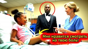 МЕДСЕСТРА игнорирует чернокожую ДЕВОЧКУ сломанной ногой,но НЕ ЗНАЕТчто БОЛЬНИЦА принадлежит её ОТЦУ