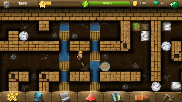 Канализация - Sewers - #8 Anubis - Diggy's Adventure