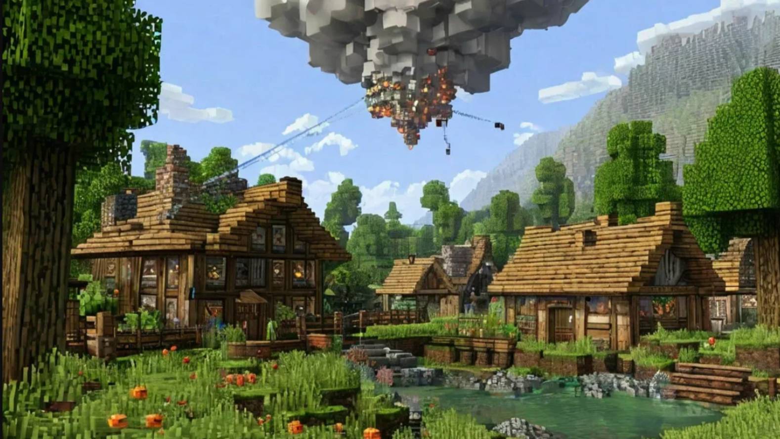 Чем занимаются в майнкрафте игроки в креативе 3