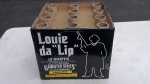 LOUIE DA "LIP"  - 500G CAKE - GANGSTER SERIES  - BLACK MARKET FIREWORKS