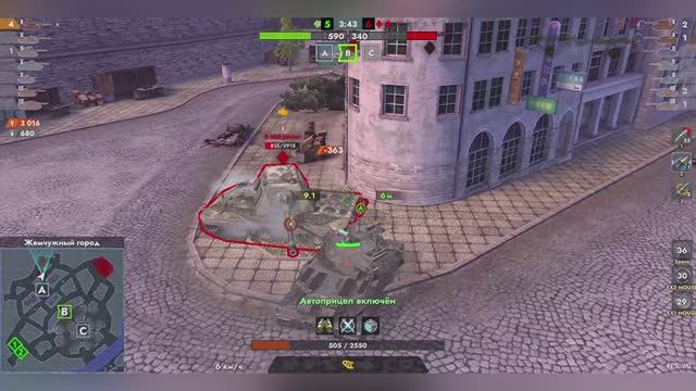 ИС-7 Закалённый.ВОИН.ПРИ ПОРАЖЕНИИ.World of Tanks Blitz.